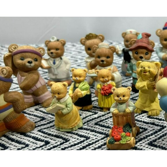 Homco | Accents | Vintage Homco Assorted Bears Figurine 8 Pieces ...